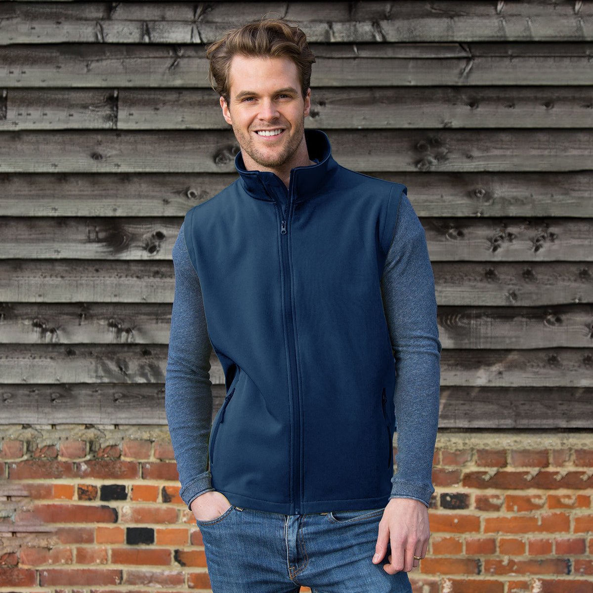 R232M Result Adult Printable Softshell Vest